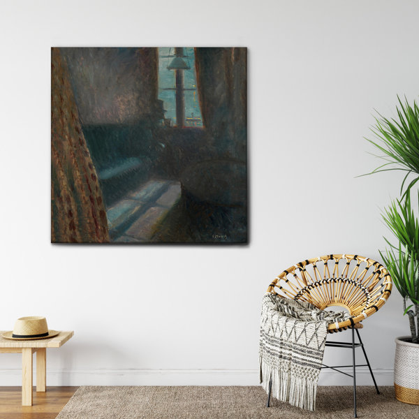 Marlow Home Co. Gemälde auf leinwand Notte A Saint Cloud von Edvard Munch | Wayfair.de